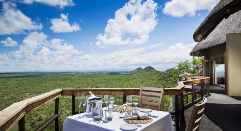 Ulusaba Cliff Lodge, Kruger National Park, South Africa - 2022 / 2023