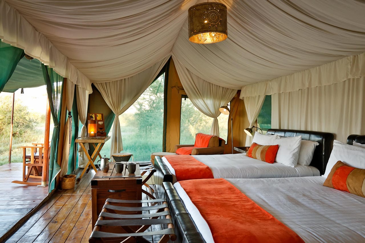 Lemala Mara Mobile Tented Camp, Serengeti National Park, Tanzania ...