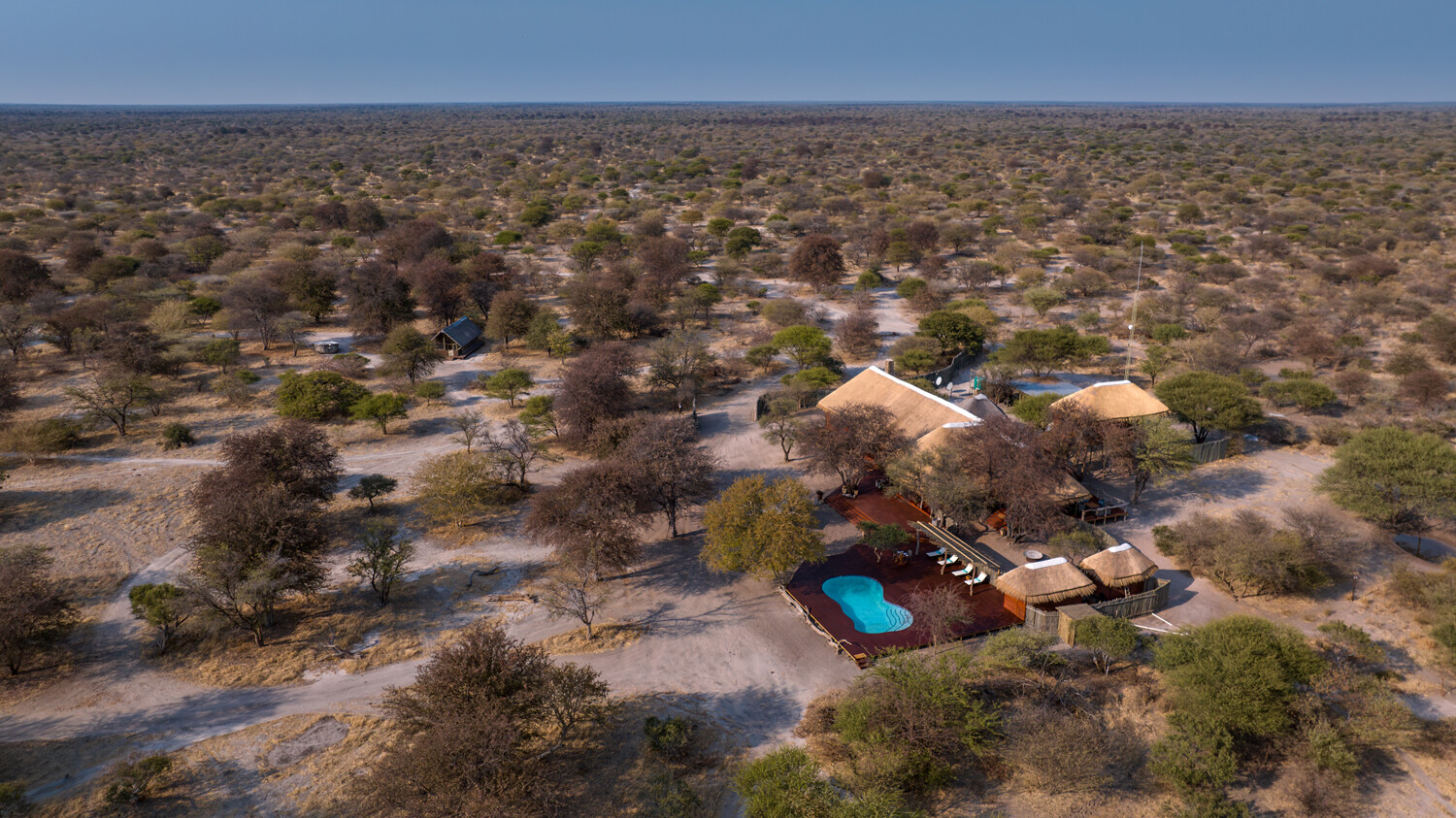 Evolve Back Gham Dhao Lodge, Central Kalahari Game Reserve, Botswana ...